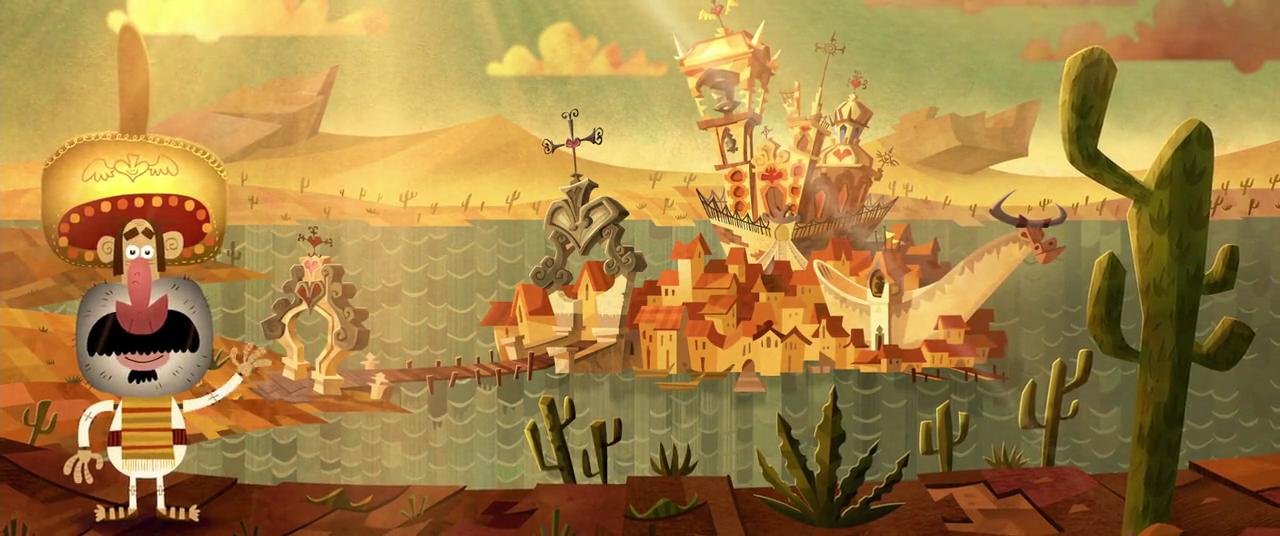 It's a beautiful life: The Book of Life (2014)