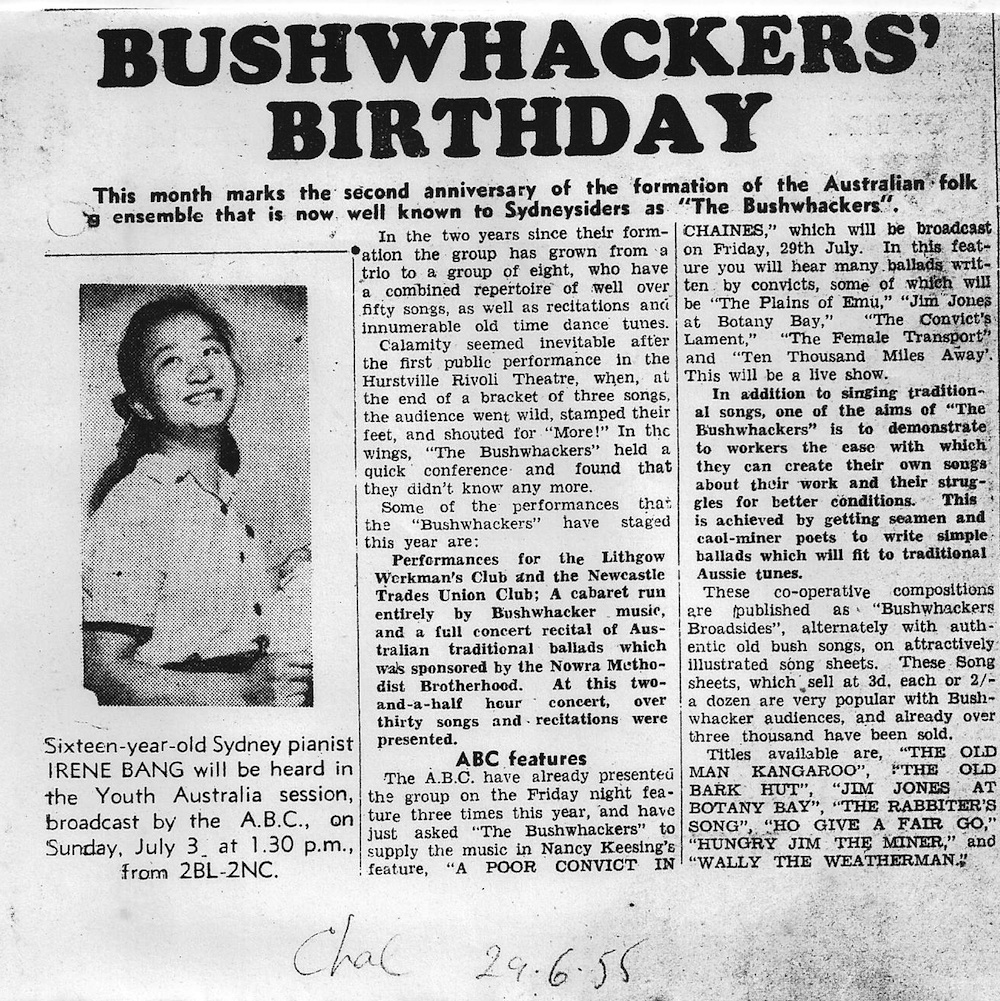 The Bush Music Club: From the Archives - Jamie Carlin Collection ...