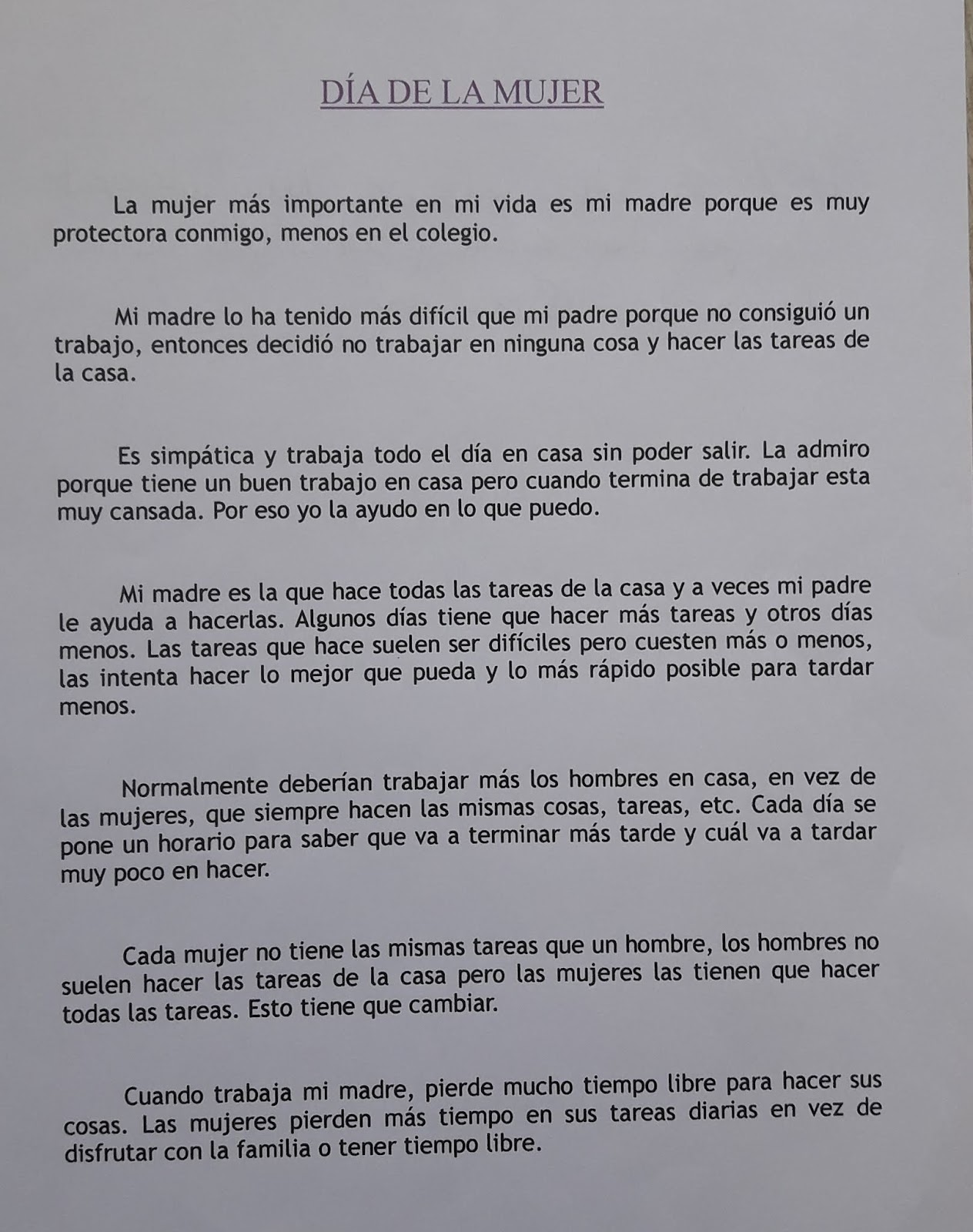 La sonrisa de las letras: La Mujer que admiro