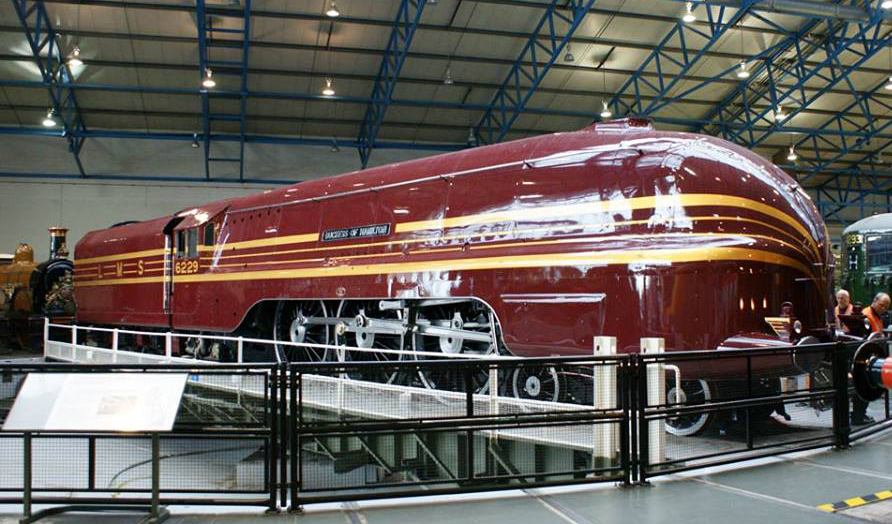 Just A Car Guy: Duchess of Hamilton, 1937 British streamliner ...