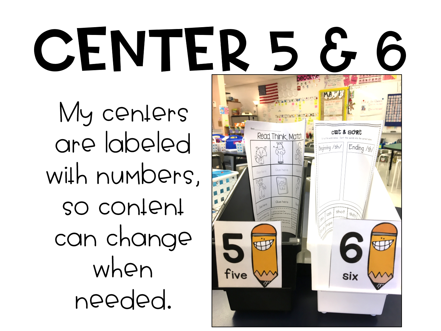 Reading Centers with a Checklist - The Teacher Talk