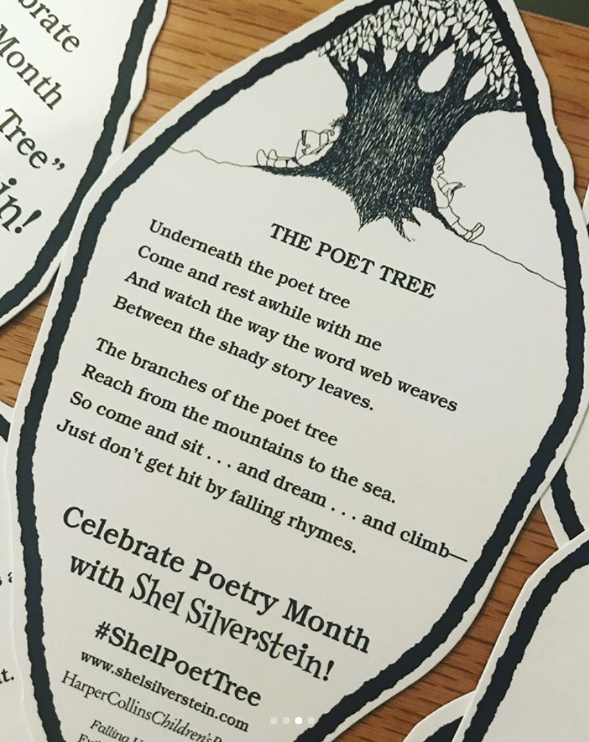 The Library Voice: Plant A Poet Tree & Watch It Grow For Poetry Month ...