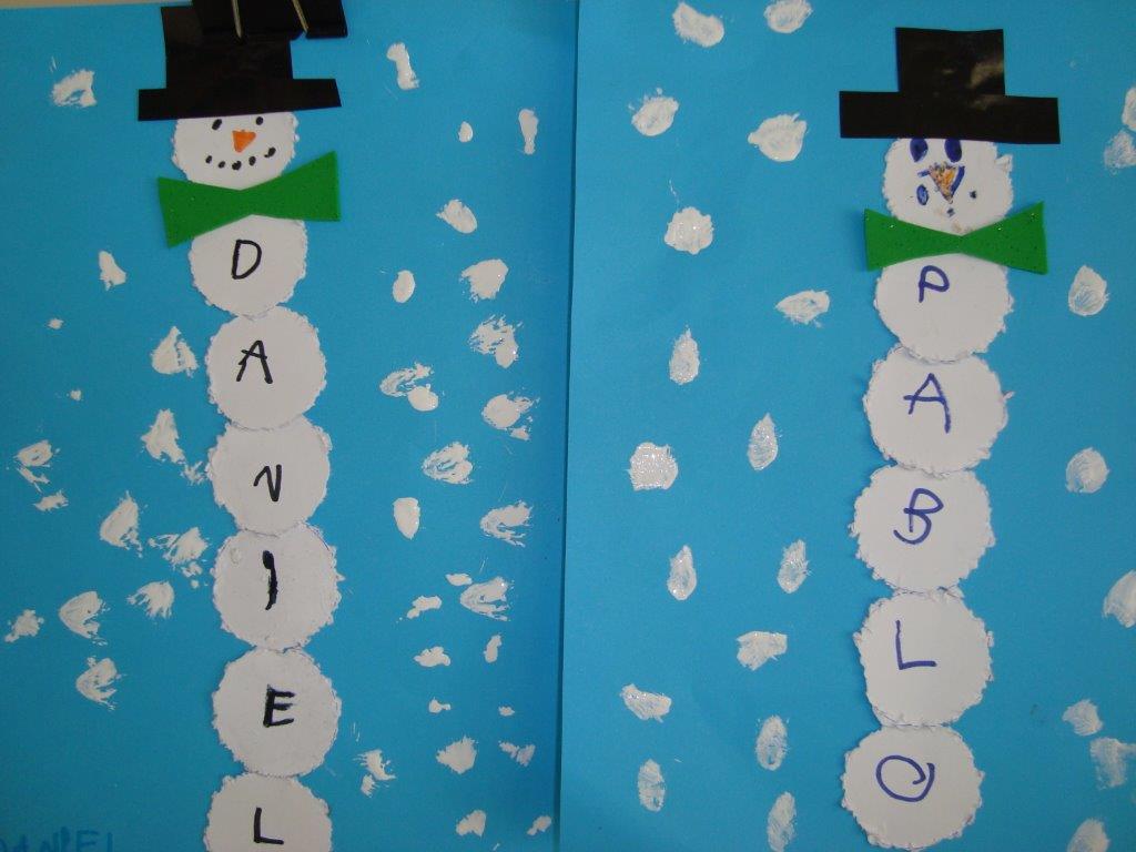 Rincones de Colores: Manualidad de INVIERNO