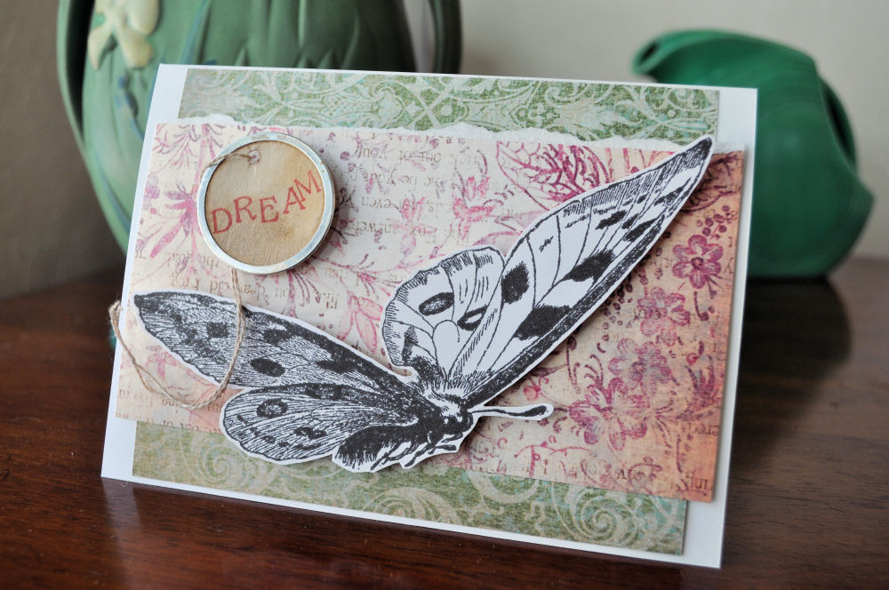 The Graphics Monarch: Greeting Card Project Digital Butterfly Collage Sheet