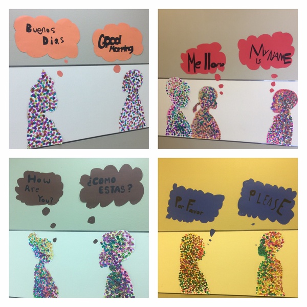 Bishop's Blackboard: An Elementary Education Blog: Dual Language Mural