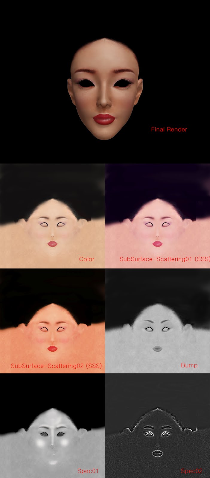 Yoohoon Kim: Char_face