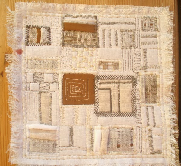 Sew Stitch Knit: Finished Layered and Cut Back Sampler