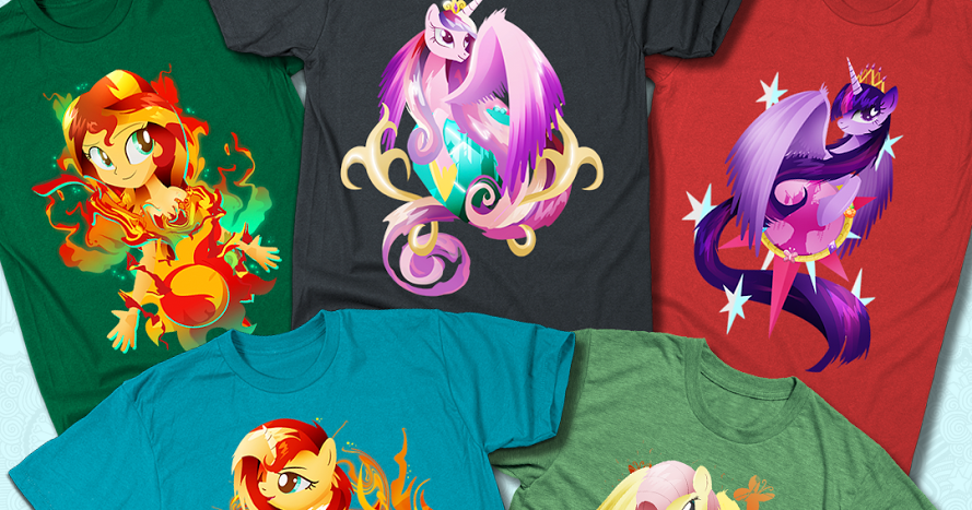 Teepublic September Sale, Lots of new Designs! | MLP Merch