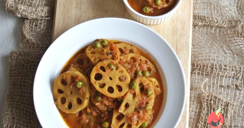 Punjabi Style Bhein Matar ki Sabzi | Kamal Kakdi aur Hare Matar ki ...