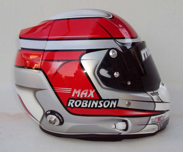 Racing Helmets Garage: Stilo ST4 M.Robinson 2013 by MB K Line