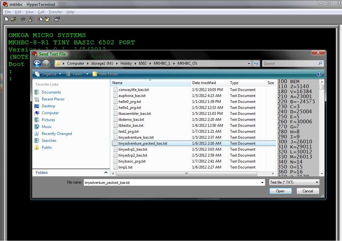 Homebrew Computers: The 6502 based homebrew computer, the design and first prototype.