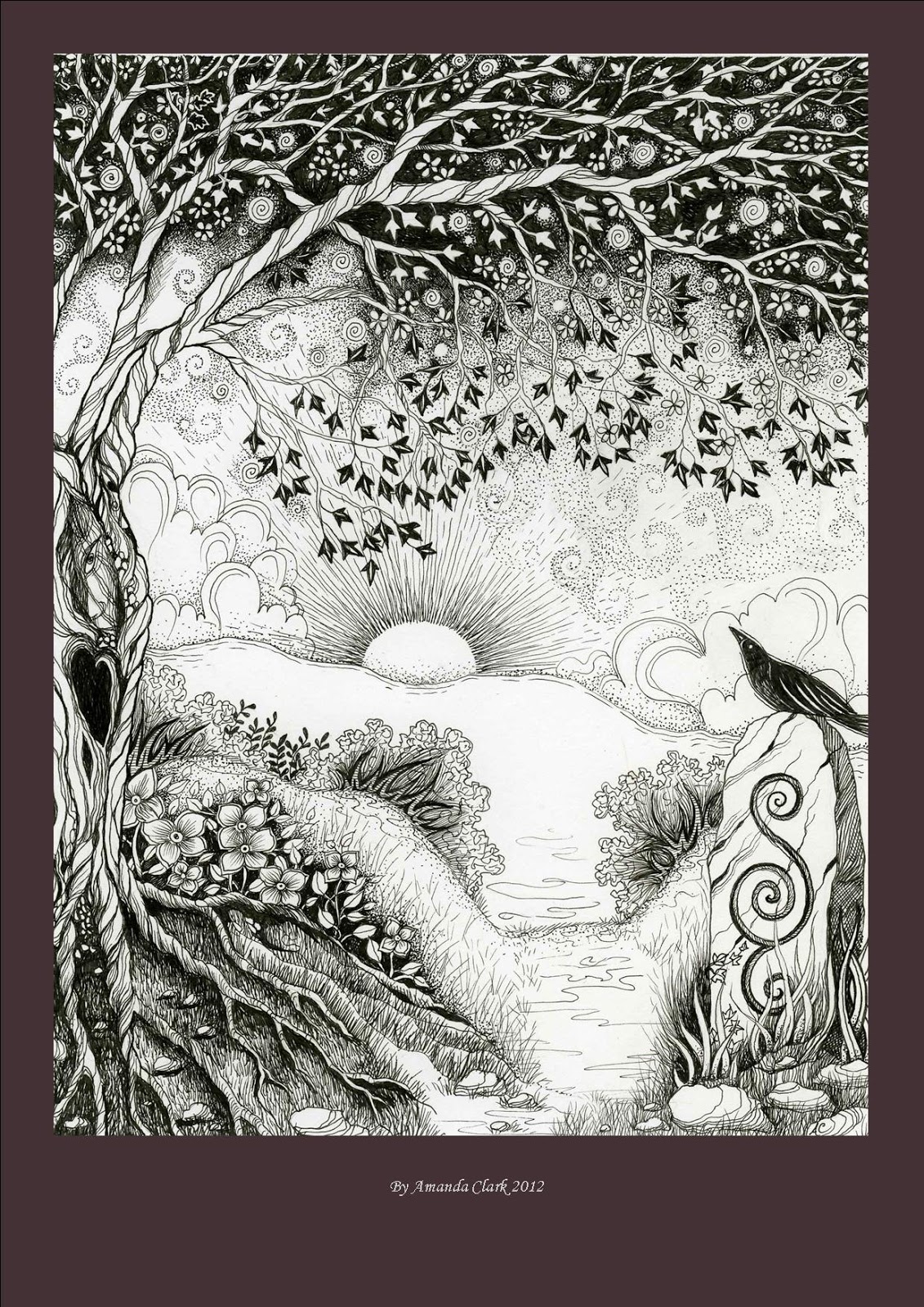 Earth Angels Art. Art and Illustrations by Amanda Clark: Artist's ...