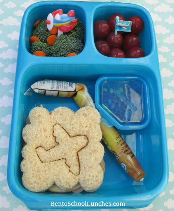 Bento School Lunches : Airplane bento