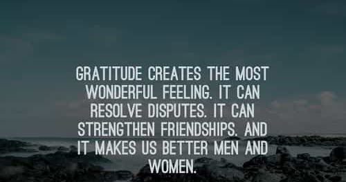 83 Gratitude quotes that inspire a feeling of thankfulness
