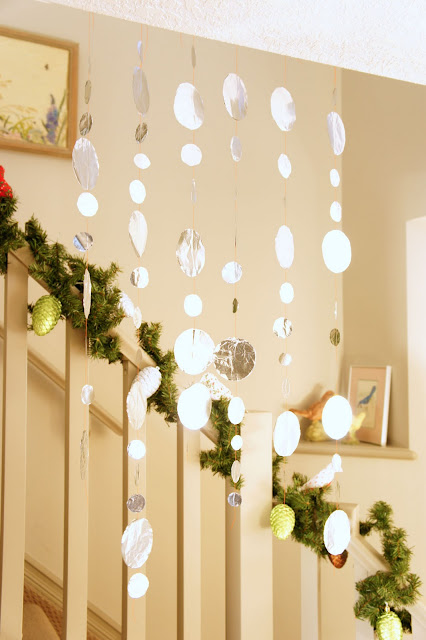 i d l e w i f e : last minute mirror garland