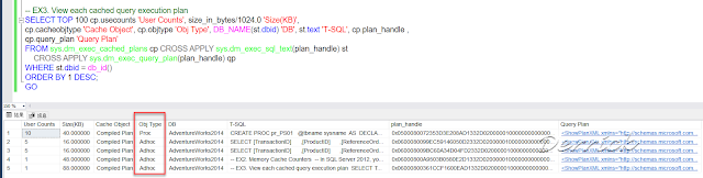 德瑞克：SQL Server 學習筆記: [SQL Server] Plan Cache concepts - 認識 Plan Cache