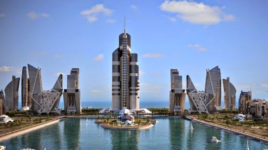 yo y mis circunstancias: Azerbaijan Tower 1,050 m /Torre Al Noor (Tower ...