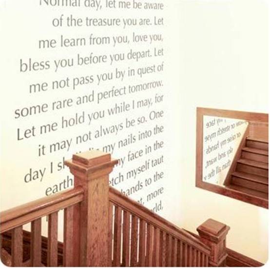 @ High Frequency: Handwriting on the Wall ♥