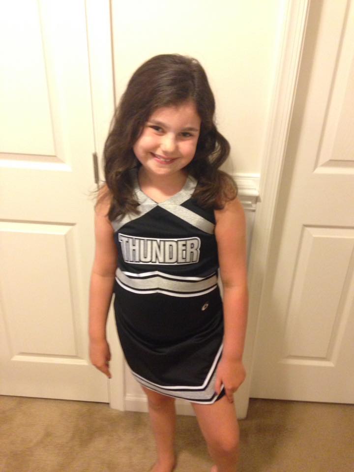 Morgan Clarissa: Thunder Cheer begins...uniforms