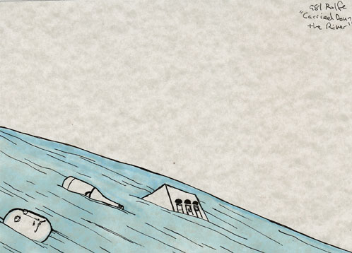 Rolfe Art: 981 Floating Down the River