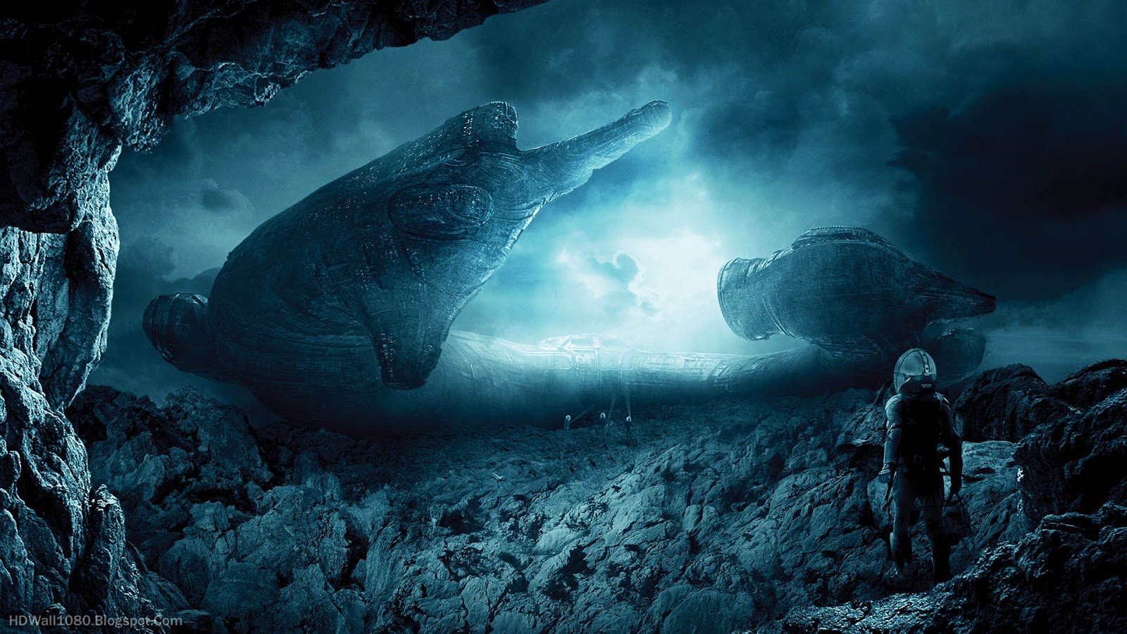 HD PC Desktop Wallpapers: Prometheus The Ship In Lien Wallpaper