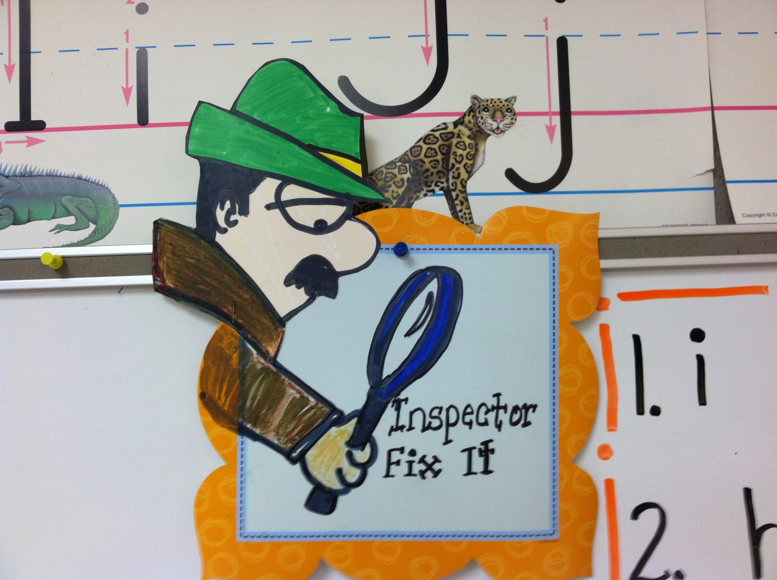 Mrs. A's Kindergarten: Inspector Fix It