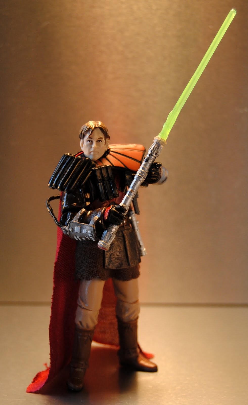 ACTION FIGURE EMPIRE: Custom Phatty: Armored Jedi Master!