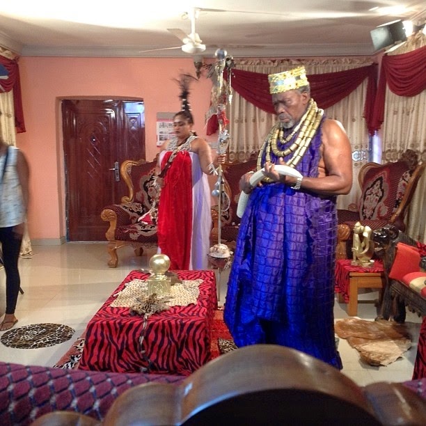 Nollywood by Mindspace: OLU JACOBS AND JOYCE KALU IN NEW MOVIE