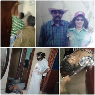 හෝකන්දර නිවසක් දුගඳ නිසා පරීක්ෂා කර බලද්දී සැමියා මියගොස් පණ තිබුණ ...