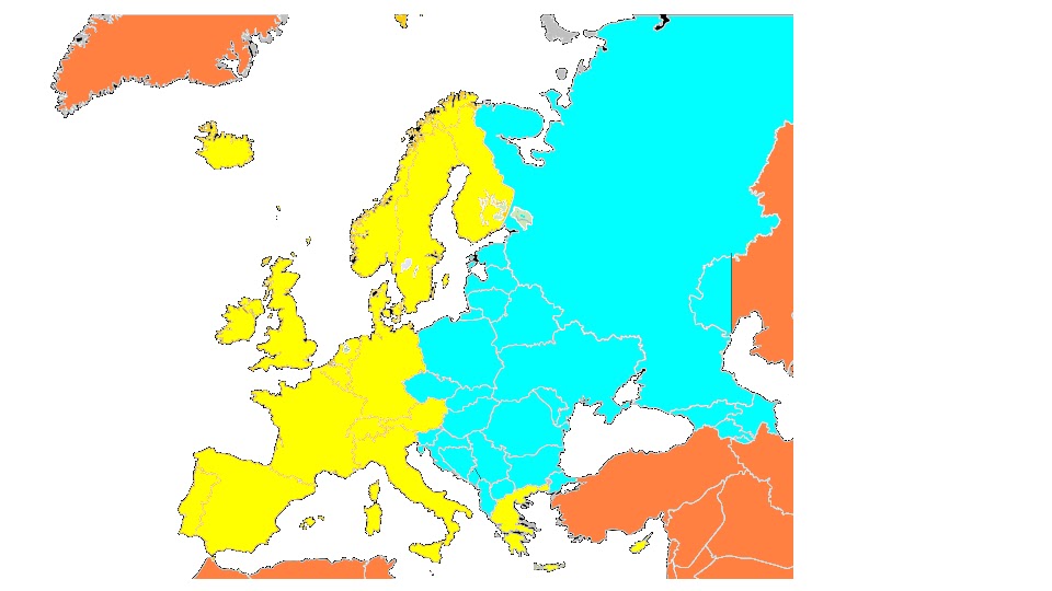 Geography and History: Regiões Europeias