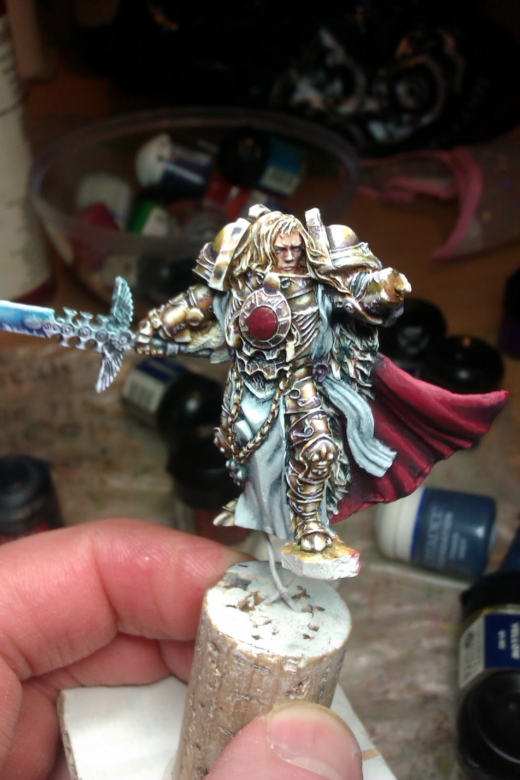 Flare Miniature Painting: Sanguinius