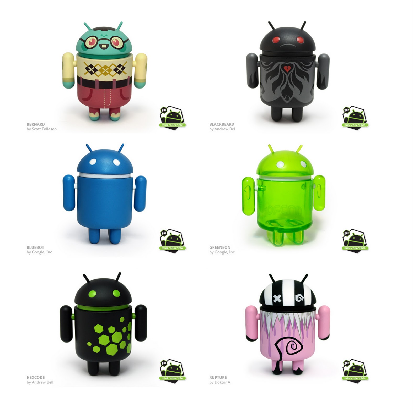 New Android mascot - Omygad!
