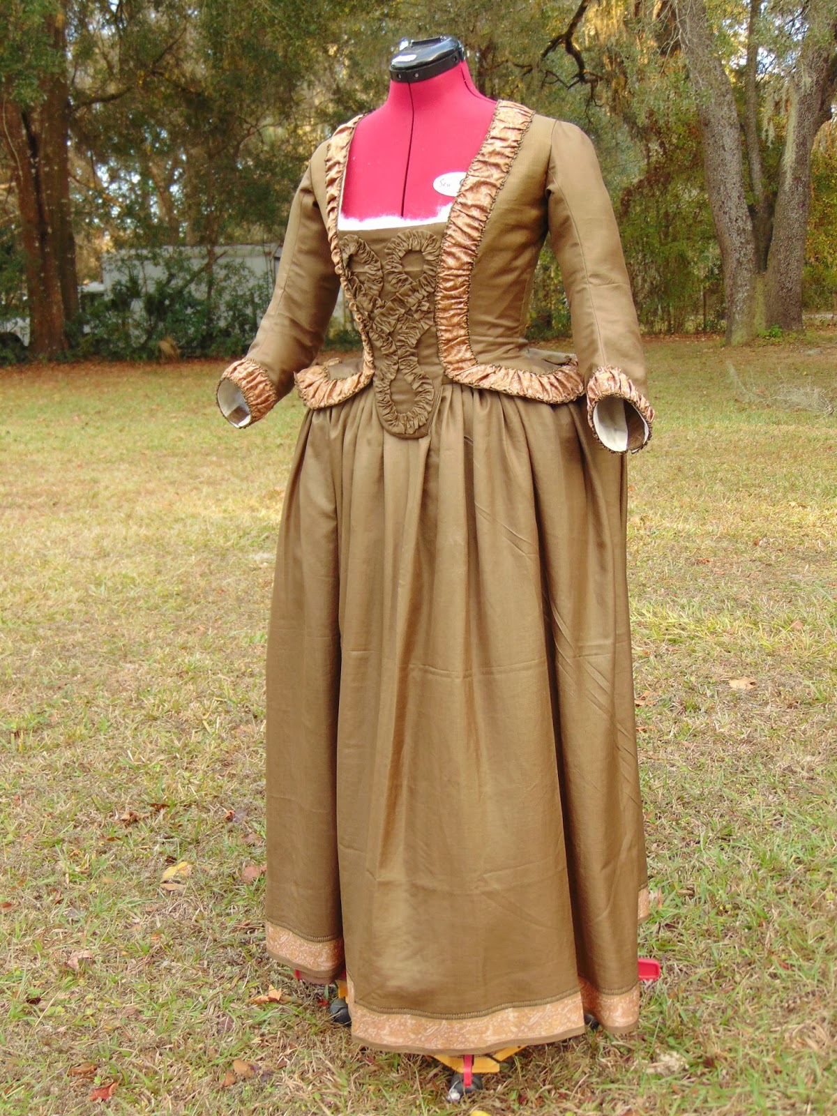 The Antique Sewist: 1760s Casaquin -or- How to make an 18th century ...