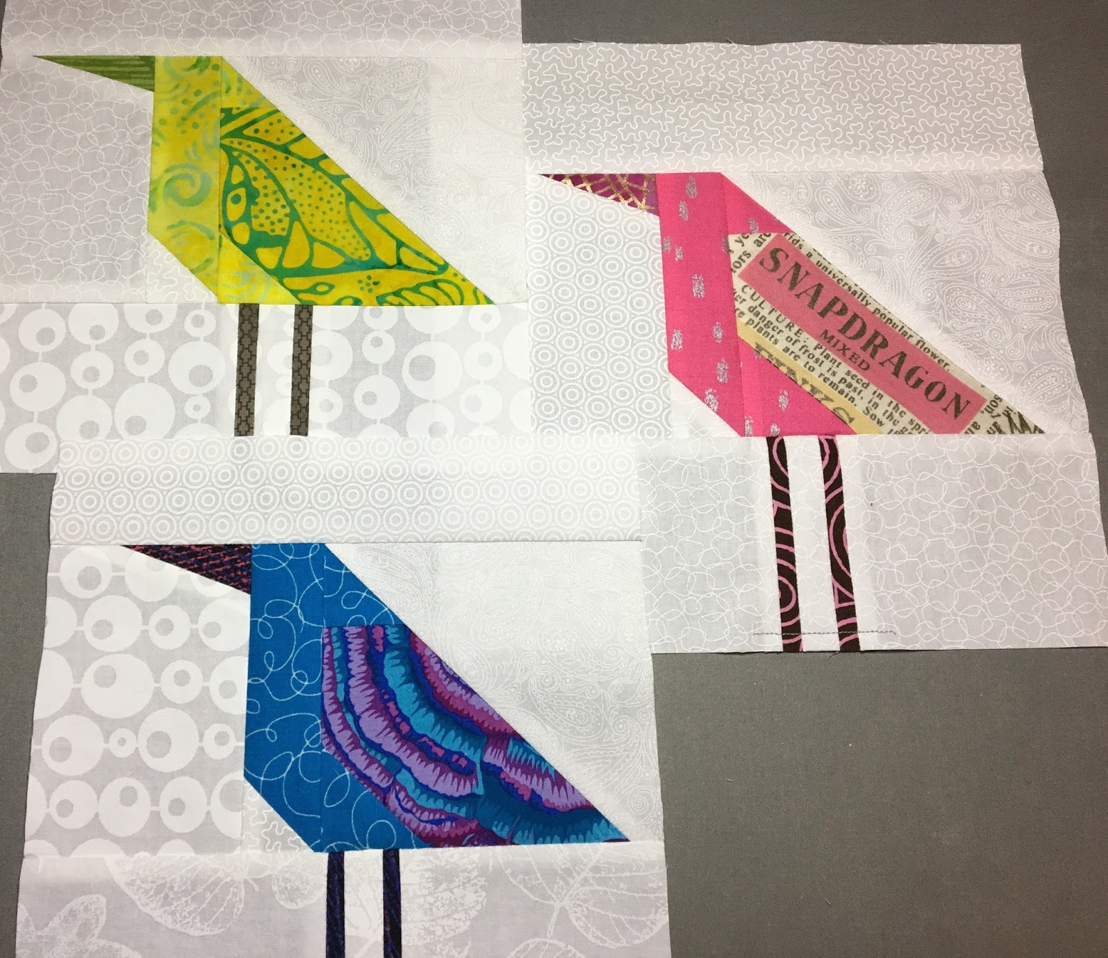 The Patchery Menagerie: More Bird Samples