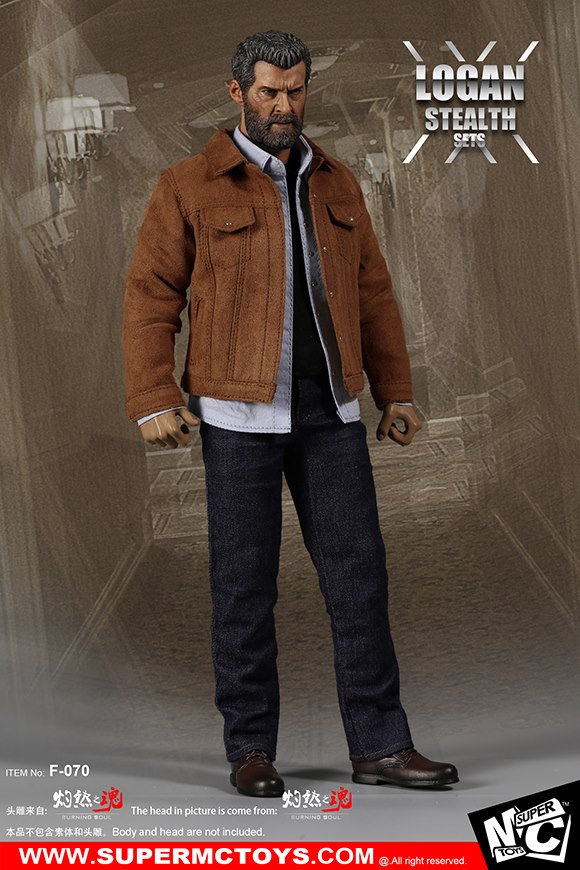 toyhaven: SuperMC TOYS 1/6th scale Logan Stealth Set aka Hugh Jackman ...