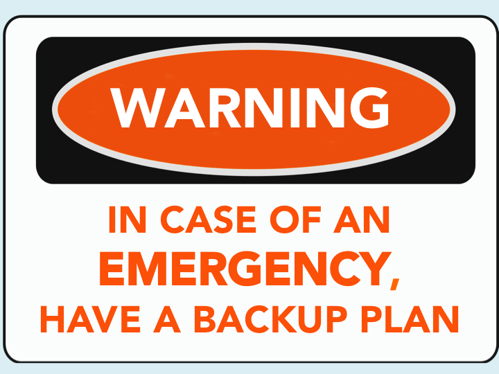Joyful Public Speaking (from fear to joy): Have backup plans in case of ...