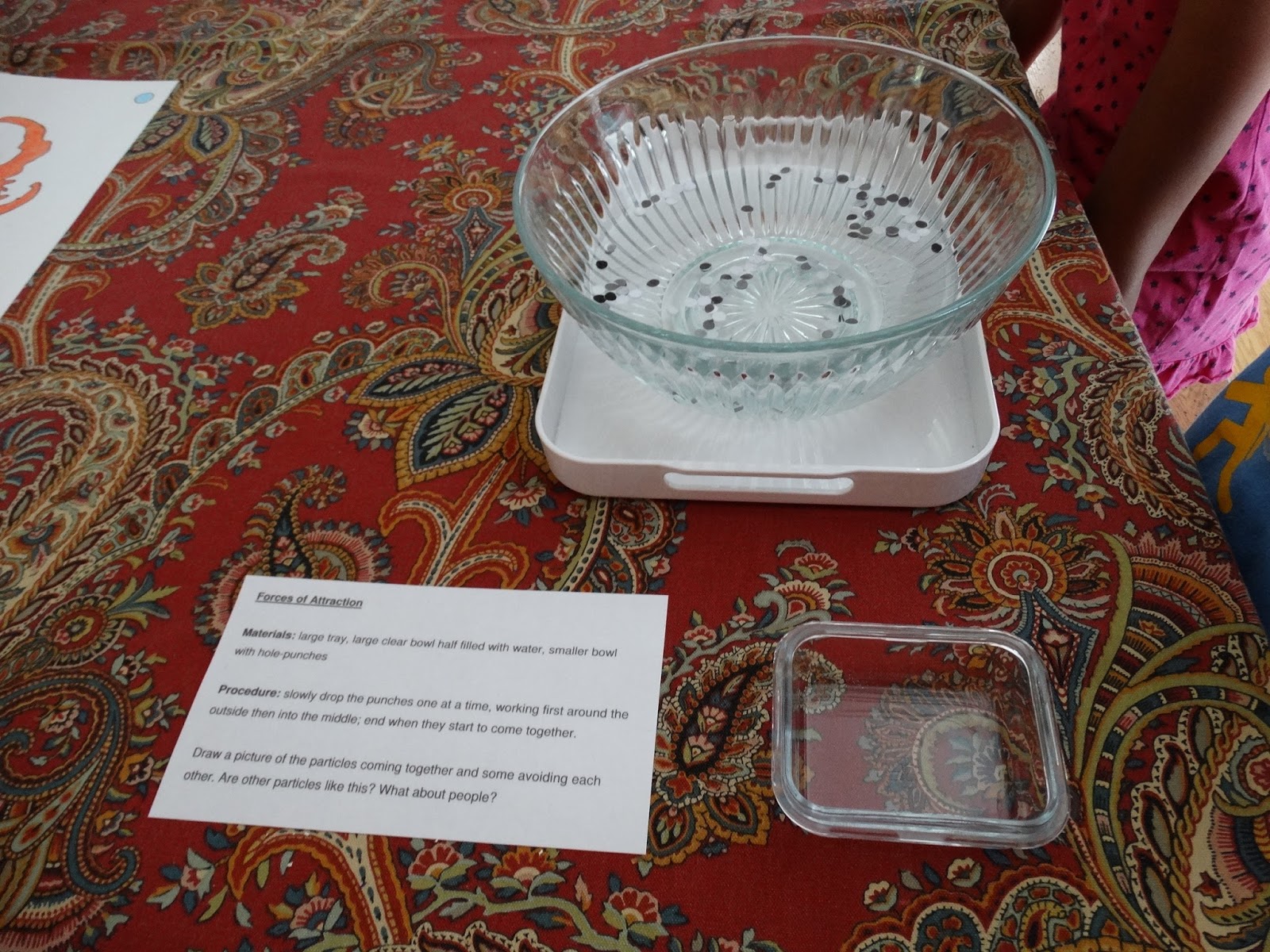 The Joys of Montessori Homeschooling: Great Lesson #1 - God with No Hands