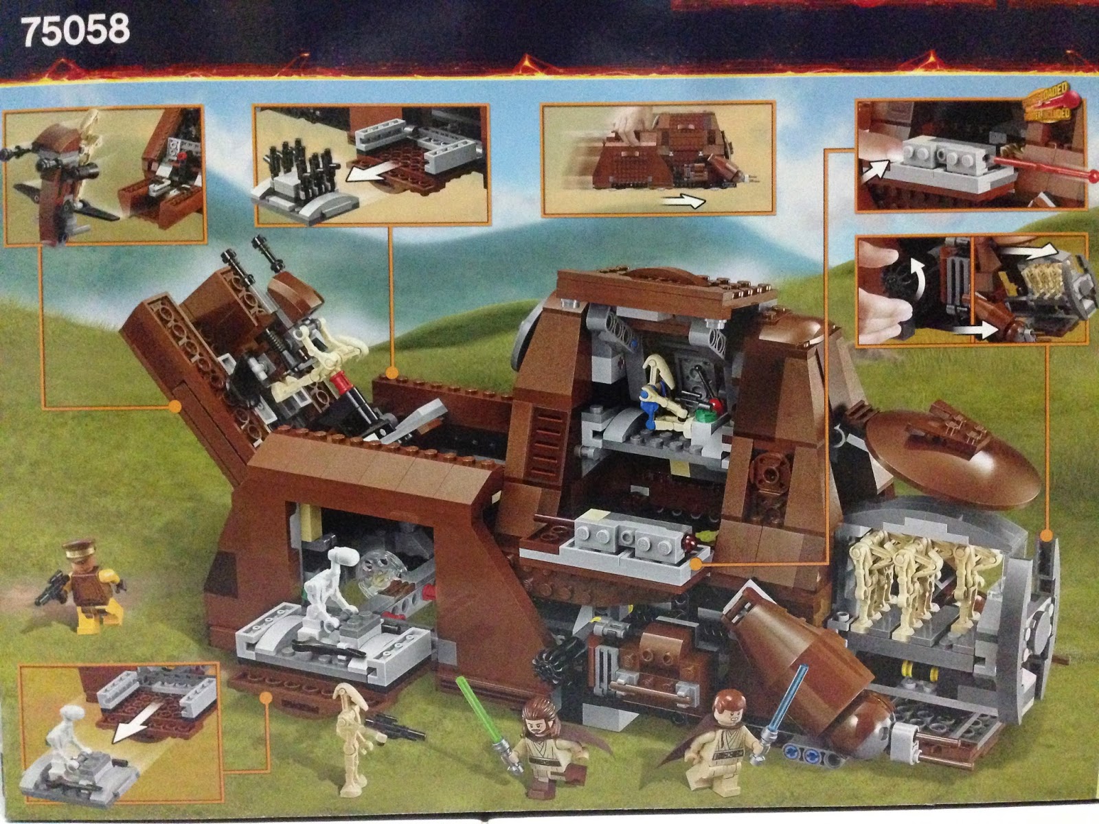 The Marriage of LEGO and Star Wars: Review: 75058 MTT