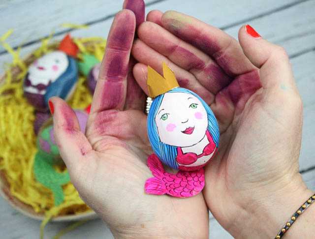 alisaburke: mermaid easter eggs