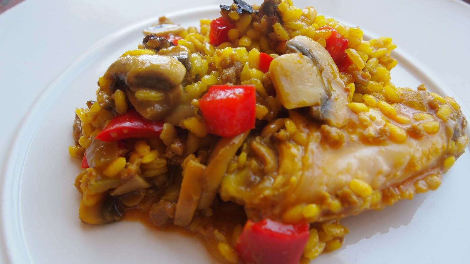 Paella de carne - Andreíta come de todo