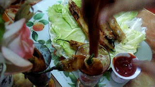 Tagalog Kitchen: Chili Lumpia..Dynamite Stick