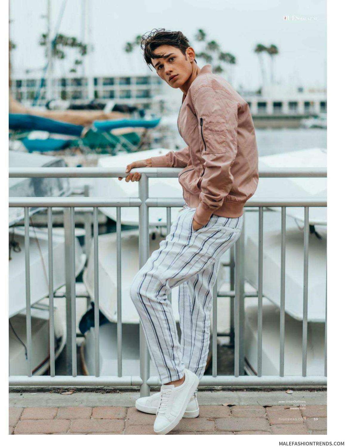 Levi McLeod para 7 HUES Magazine en fotos de Lester Villarama