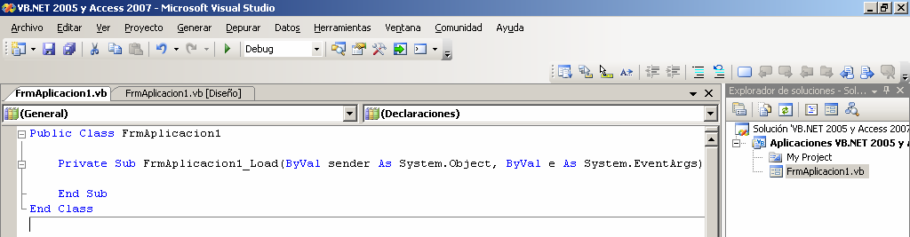 Tips de Programación: VB.NET y SQL - Visual Basic.NET 2005 y Microsoft Access 2007