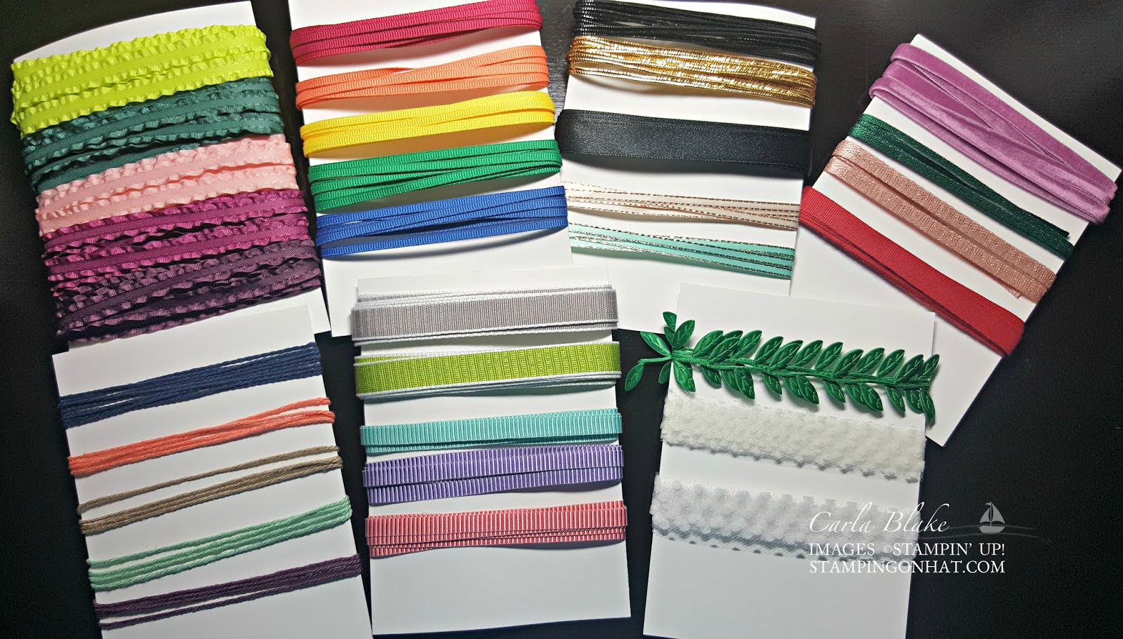 Crafting On Hat: Ribbon & Designer Series Paper Shares!