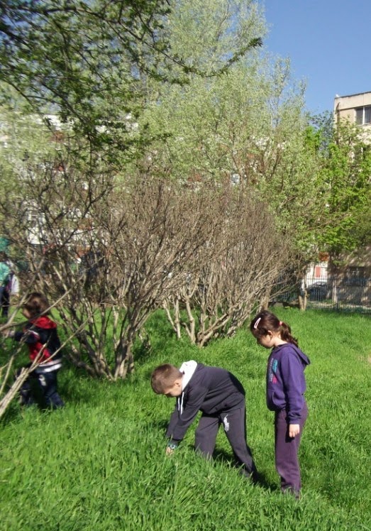 CLASA NOASTRĂ: [ FOTO ] In curtea scolii