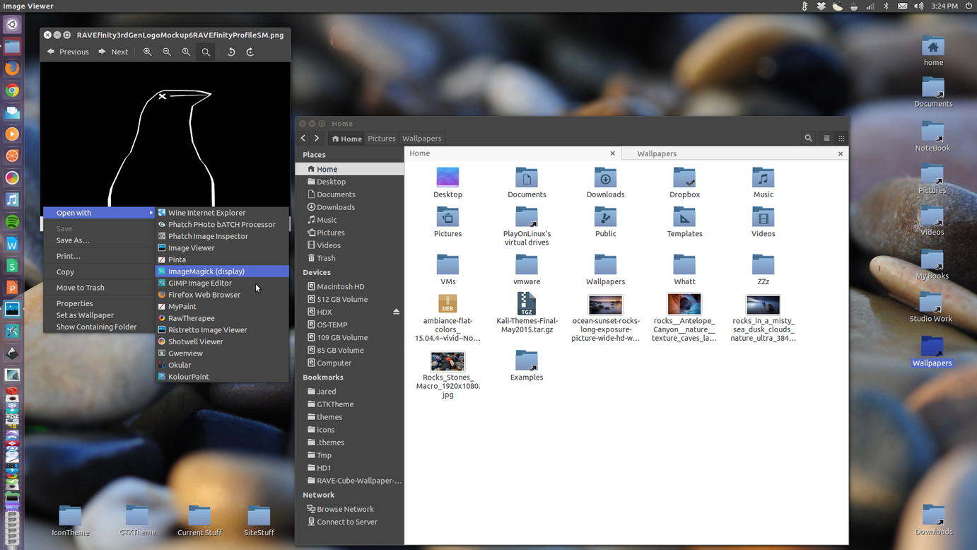 RAVEfinity: Vivacious Colors GTK Icon Theme