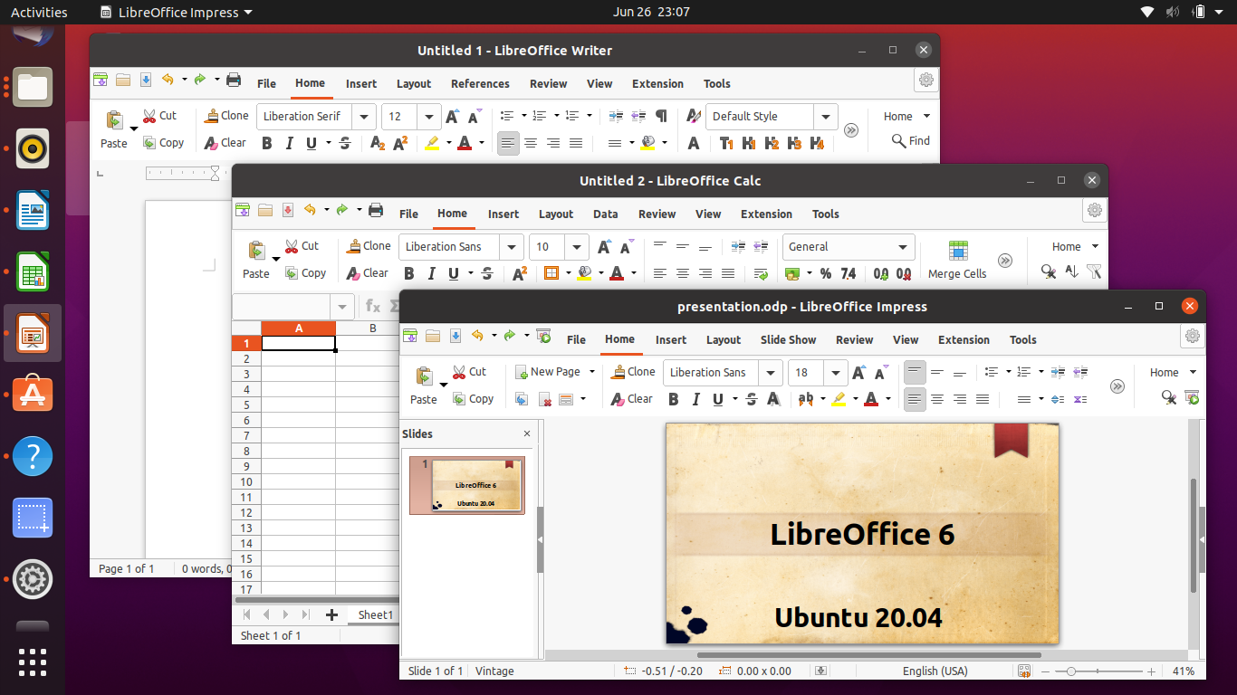 Panorama - Part I of Ubuntu 20.04 LTS Review