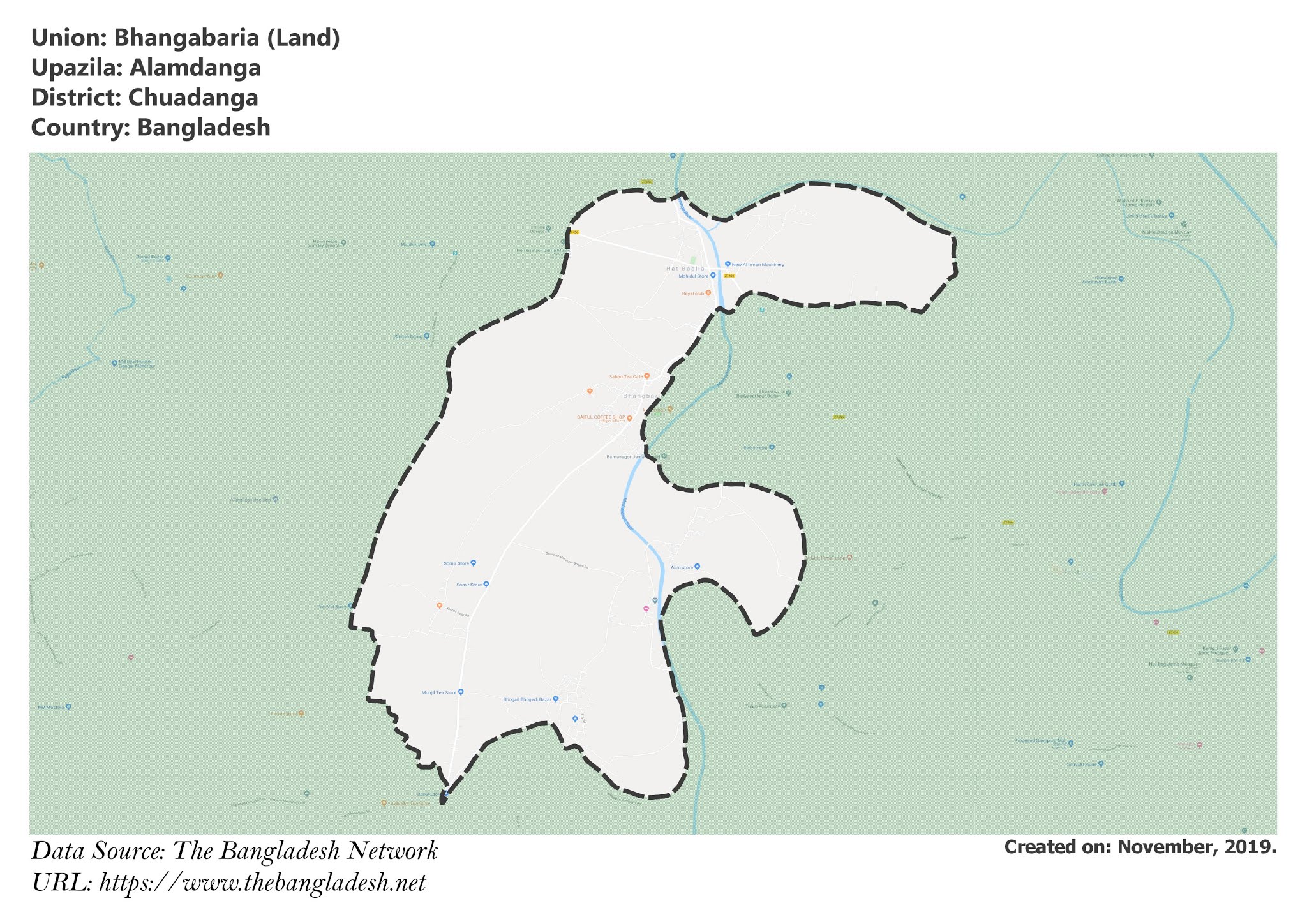 Bhangabaria Union, Chuadanga