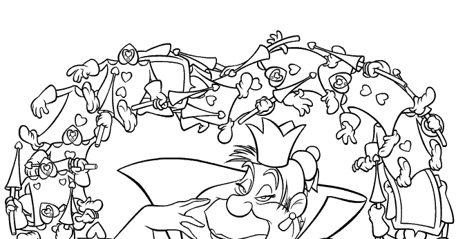 Red Queen Coloring Book Pages Coloring Pages