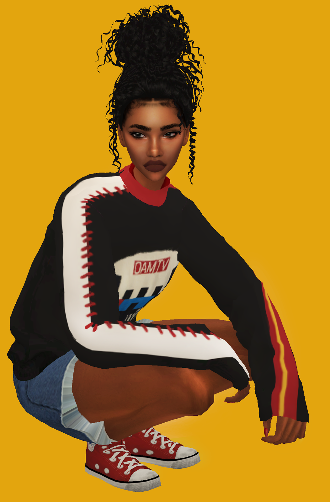 The Black Simmer: Kina and Tam collection by Kimoanasims